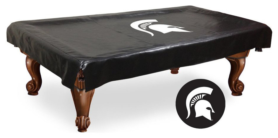 Michigan State Billiard Table Cover - Traditional - Game Table ...