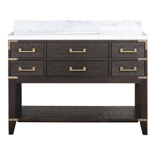 Woodhaven Bath Vanity, 48" Single Sink - Bathroom Vanities And Sink ...