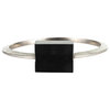Metal, 12", Standing Ring, Base, Nickel/Black, 12x3x13 inches ...