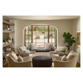 Paradise Manor Residence - Mediterranean - Family Room - Phoenix - by ...