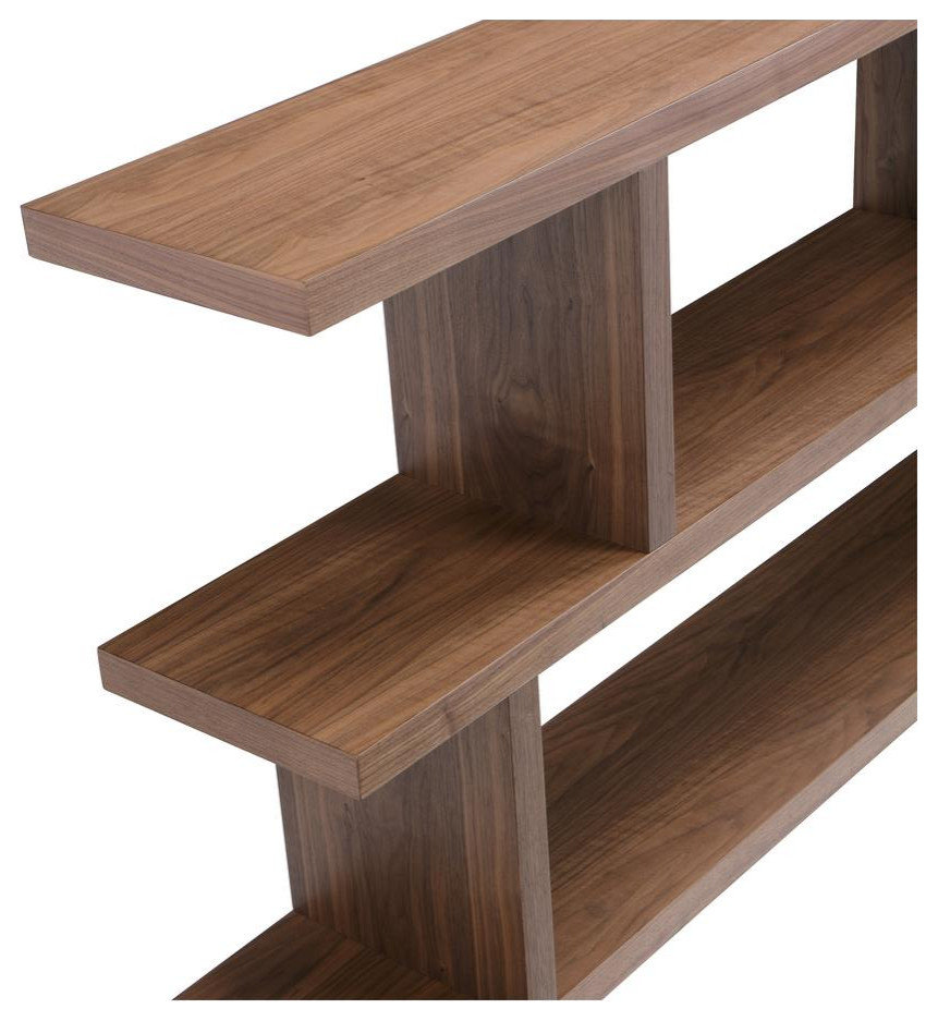 Miri Shelf Small Walnut, Belen Kox - Transitional - Display And Wall ...