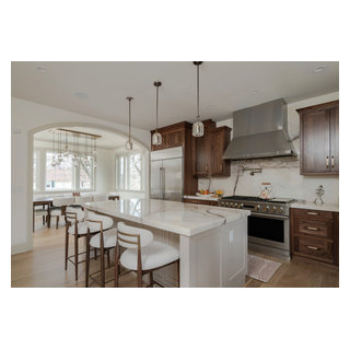 Bala Cynwyd - Remarkable Transformation - Transitional - Kitchen ...