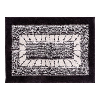 Radiance Collection 18" x 30" Rectangle in Brown - Contemporary - Area ...