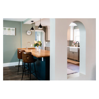 Vintage Vibe Kitchen - Midcentury - Kitchen - New York - by Monarch ...