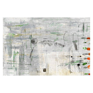 "Sneaky Rabbit" Painting Print on Wrapped Canvas, 60"x40 ...