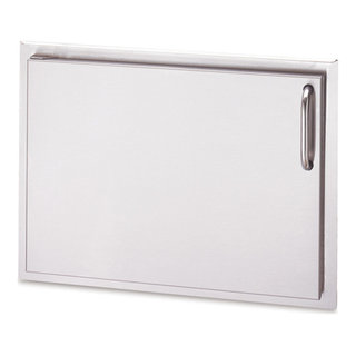 AOG 17" x 24" Single Door with Tubular Handles - Left Hinge - Modern ...