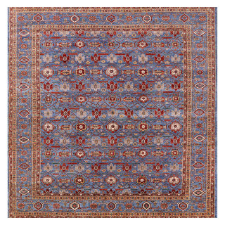 Ahgly Company Indoor Rectangle Mid-Century Modern Area Rugs, 5' x 7', 5 ...