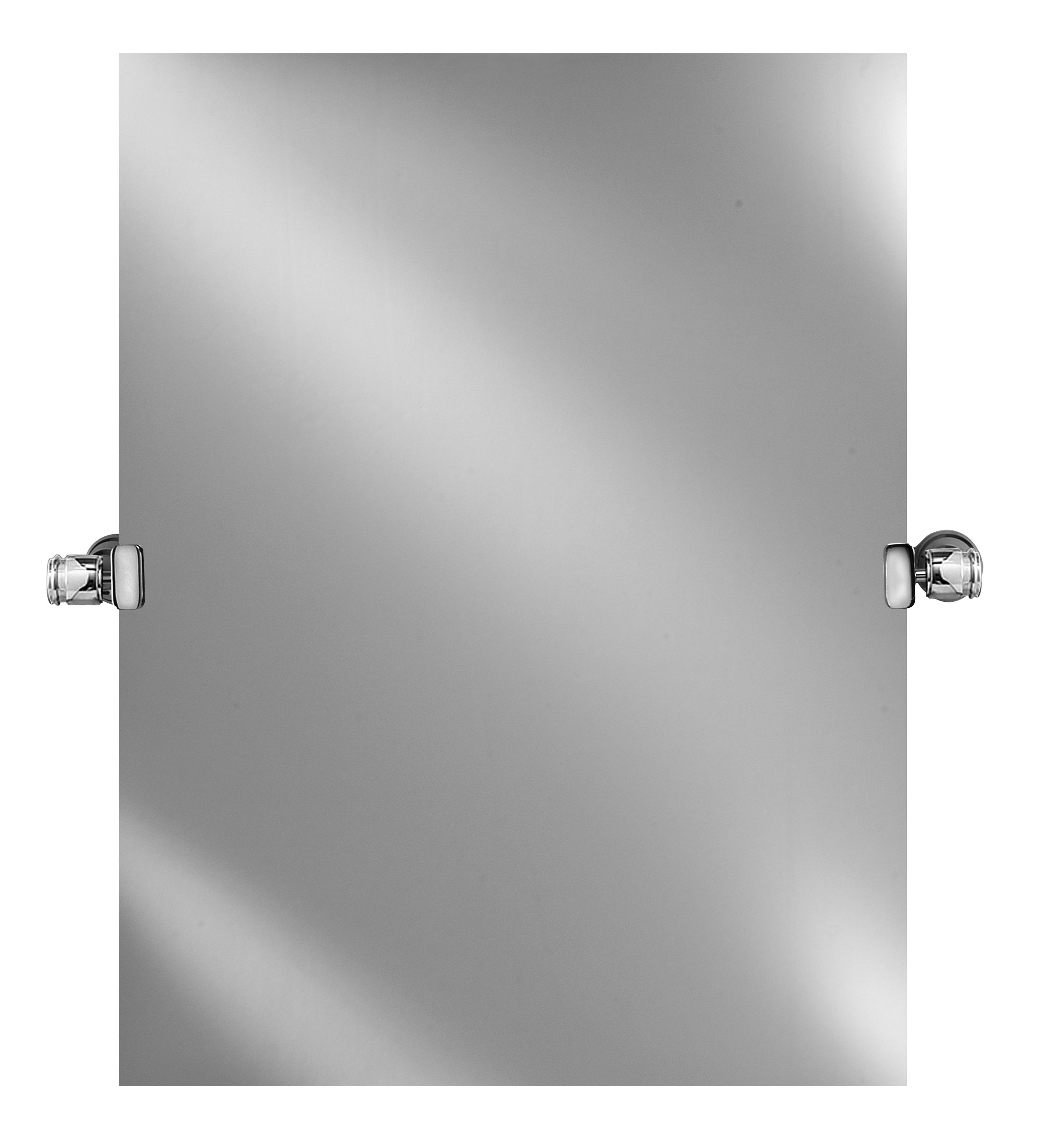 Radiance Polished Edge Rectangle Tilt Mirror, Polished Chrome, 16"x26" - Modern - Bathroom ...
