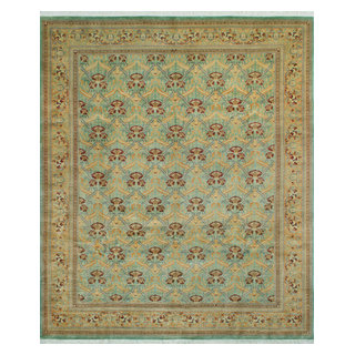 Pak-Persian Dexter Light Green/Gold Rug, 9'2x11'11, 9'2x11'11 ...