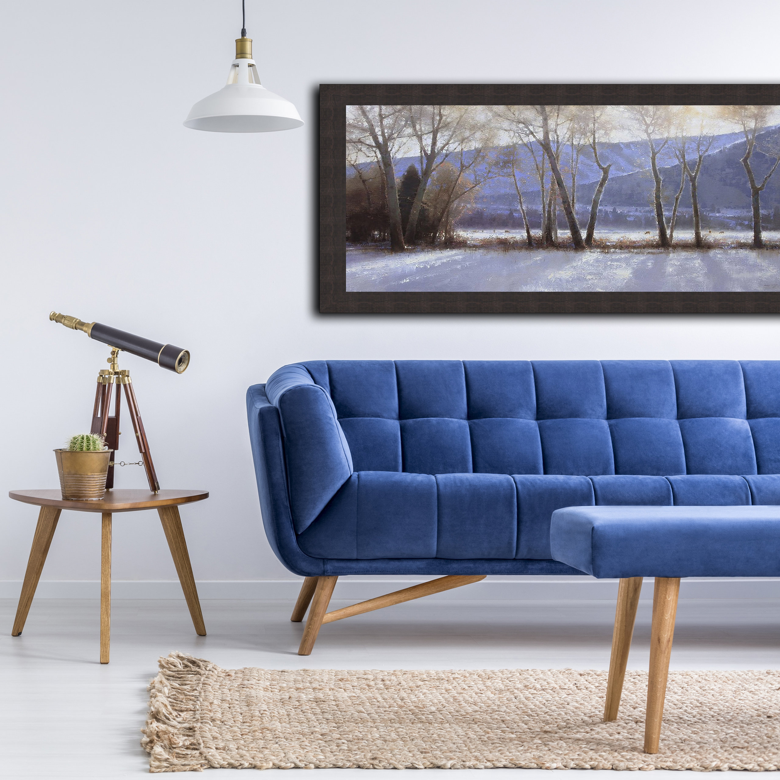 ''Beyond The Treeline'', 30 In.X55 In. Art - Contemporary - Prints And ...