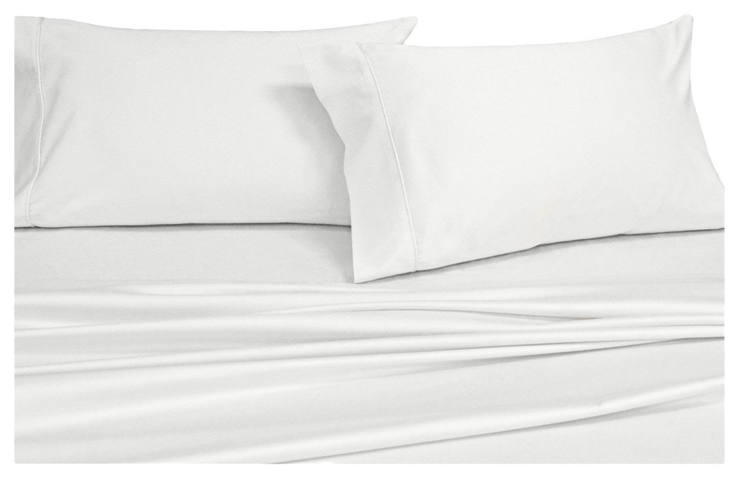 Split Top Solid Adjustable Sheet Set, 650 Thread Count - Traditional ...