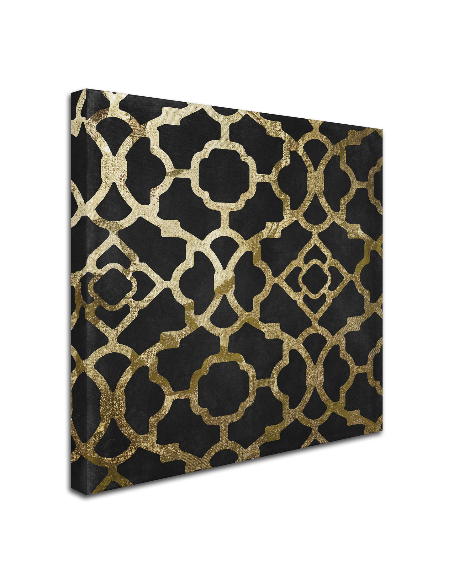 Color Bakery 'Moroccan Gold IV' Canvas Art, 14"x14" - Mediterranean ...