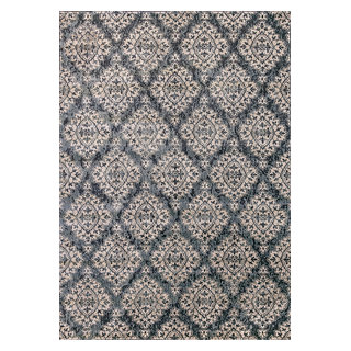 Melody Blue Rug, 2'2"x7'10" - Contemporary - Hall And Stair Runners - by Dynamic Rugs Inc. | Houzz