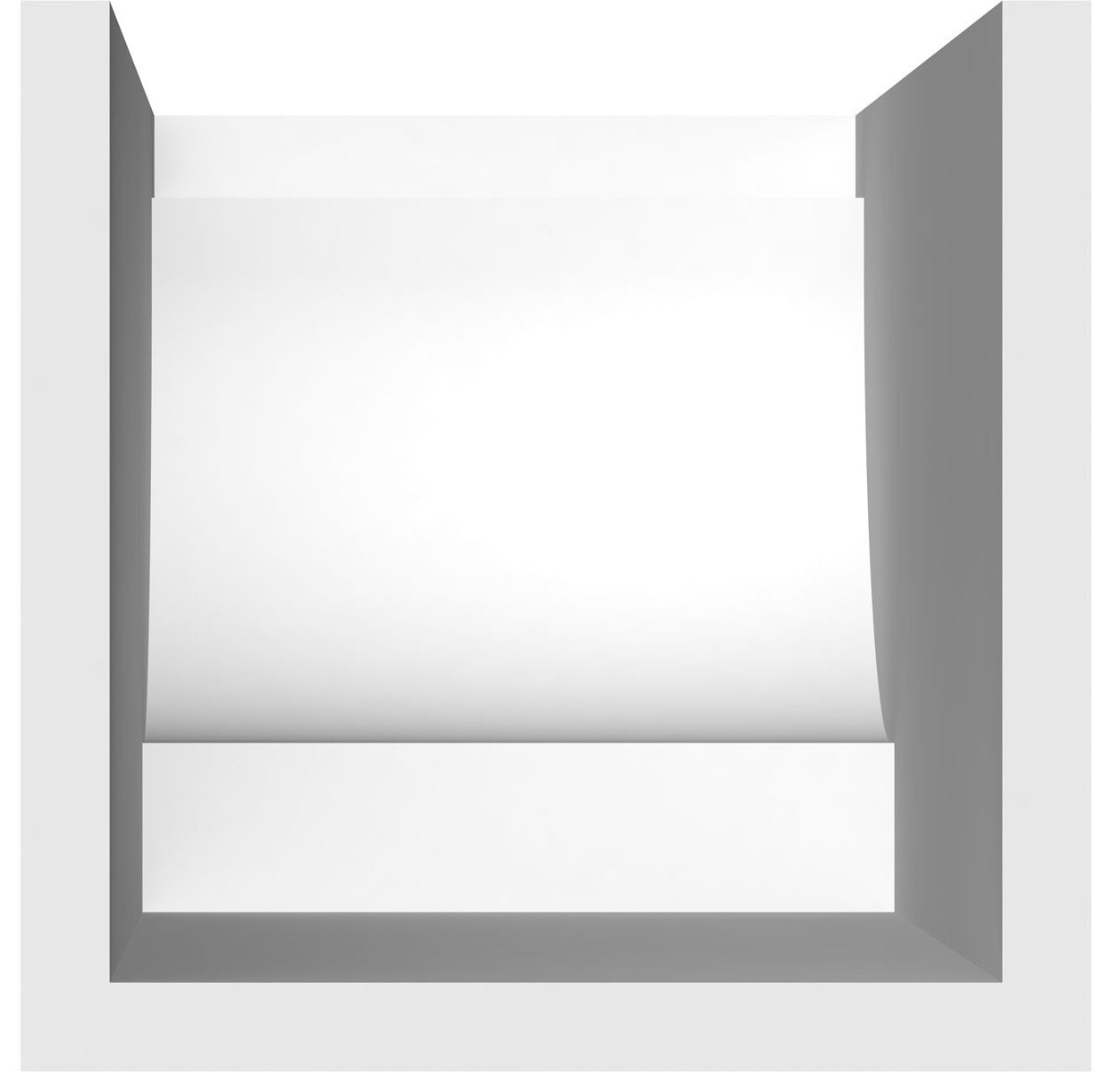 Standard Alpine Architectural Grade PVC Rafter Tail, 6"Wx6"Hx16"L ...