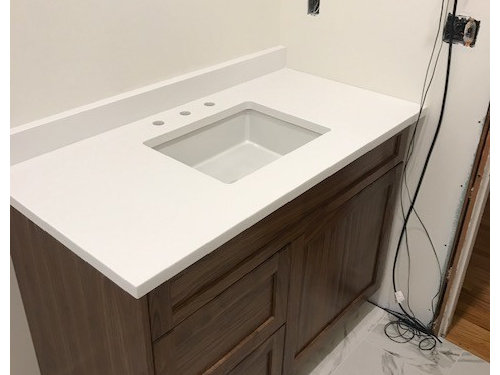 Bathroom Vanity Overhang