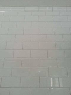 Bad subway tile job? | Houzz Forum