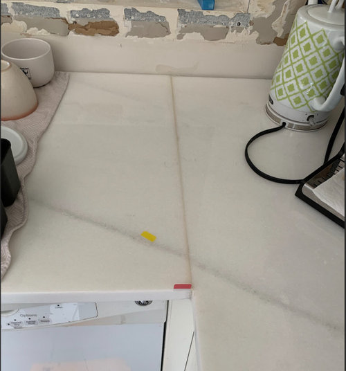 Bad Quartzite seam install?