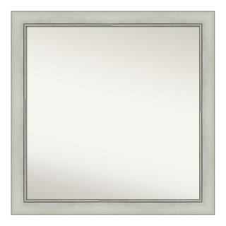 Flair Non-Beveled Wall Mirror, 30 in x 30 - Transitional - Wall Mirrors ...