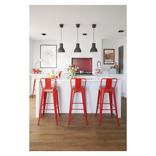 Family kitchen. Hove, East Sussex. - Contemporary - Kitchen - Sussex ...