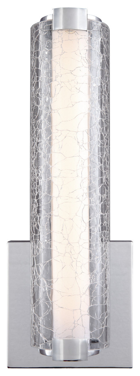 Feiss WB1870CHL1 LED Wall Sconce Feiss Cutler Chrome - Transitional ...