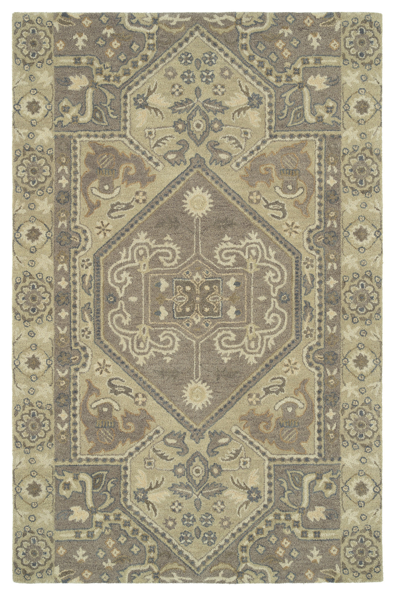 Kaleen Helena Collection Collection Rug, Grey, 12'x15' - Mediterranean ...