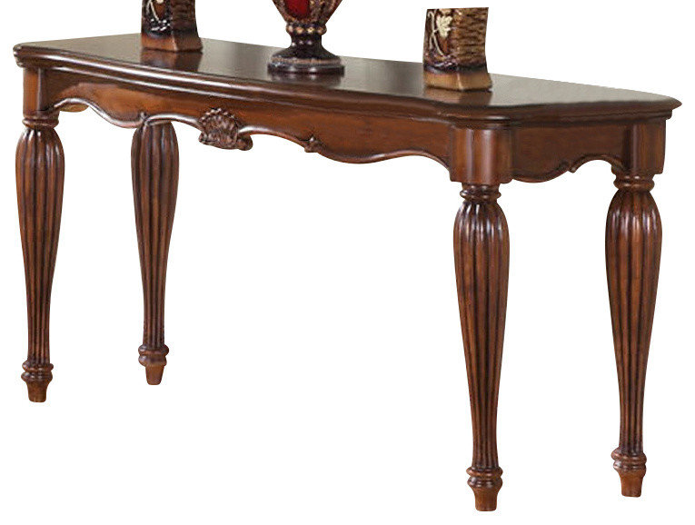 Acme Dreena Sofa Table, Cherry 10292 - Traditional - Console Tables ...