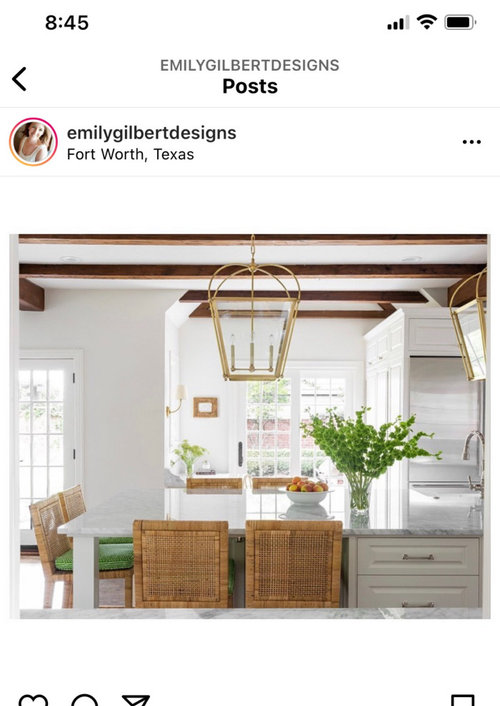 kitchen Island Knee Space