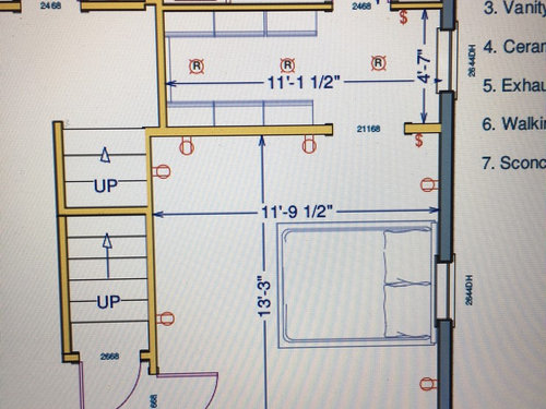 11x9 Master Bath/closet renovation - please help