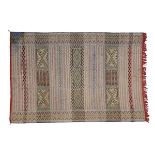 7 x 10 Vintage Kilim Rug 77008 - Southwestern - Area Rugs - by Esmaili ...