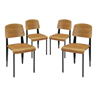 Cabin Dining Side Chair Set of 4 EEI-1263 - Midcentury - Dining Chairs ...