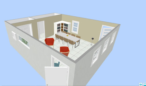 Can you please help with this room concept? Personal library/game room ...