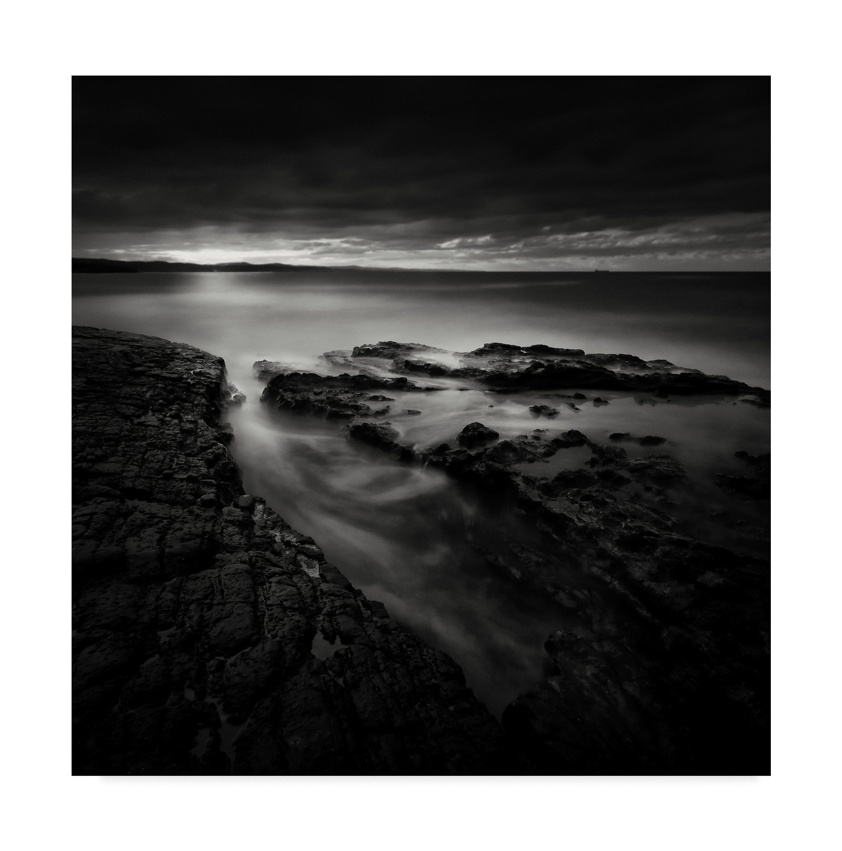 Yucel Basoglu 'Black Skies' Canvas Art, 18"x18" - Contemporary - Prints And Posters - by ...