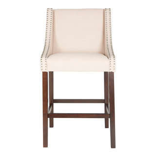 Safavieh Dylan Bar Stool, #N/A - Transitional - Bar Stools And Counter ...