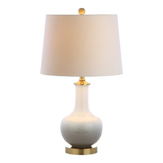 Gradient 25" Ceramic and Brass Table Lamp - Transitional - Table Lamps ...