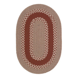 Corsair Banded Oval - Natural 15x20, Oval, Braided - Contemporary ...