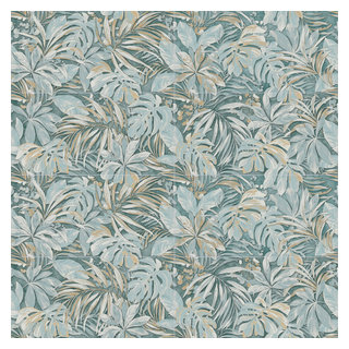 Parete Tropici Blue Porcelain Floor and Wall Tile - Tropical - Wall And ...