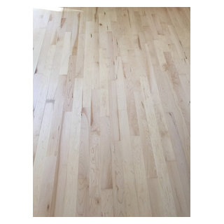 Solid Maple Floor Refinish - Modern - Albuquerque - by The Flooring Guy ...