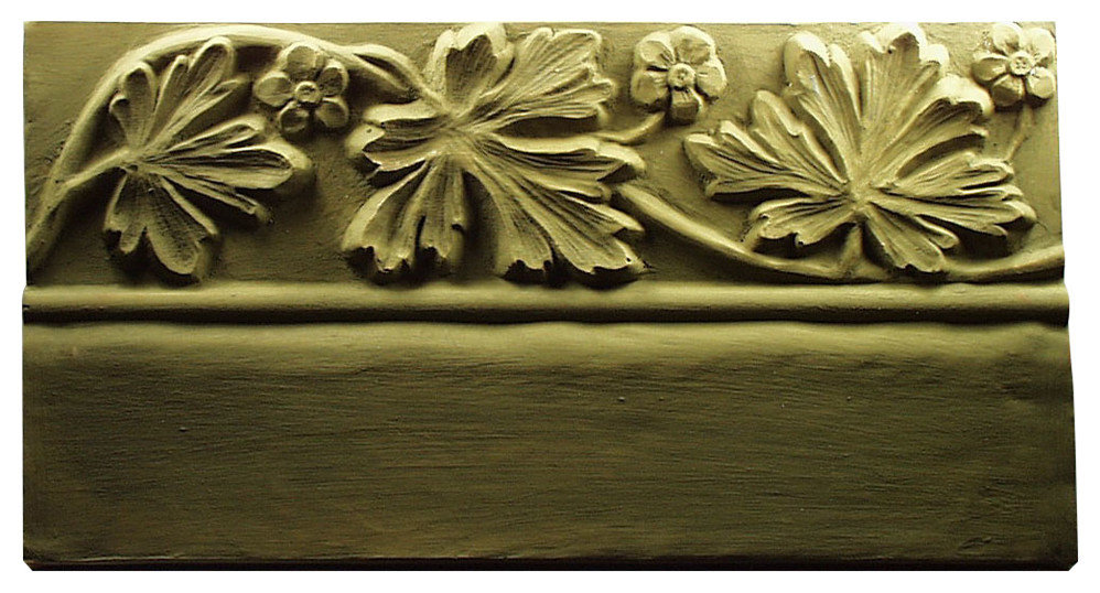 Leaf Edging Stone Mold - Farmhouse - Molding And Trim - by Garden Molds ...