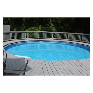 Wrap Around Pool Deck - Piscine - Cleveland - par EAGLE DESIGN AND ...