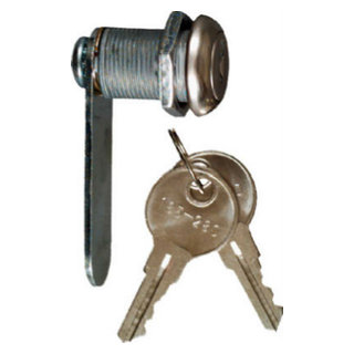 National Hardware N183-764 Door/Drawer Utility Locks, 1/2", Chrome, 1/2 ...