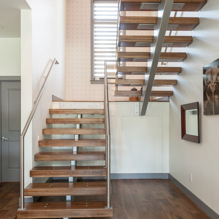 75 Beautiful Floating Staircase Ideas & Designs - June 2025 | Houzz AU