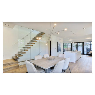 Soudan stairs and dining room - Modern - Dining Room - Toronto - by ...