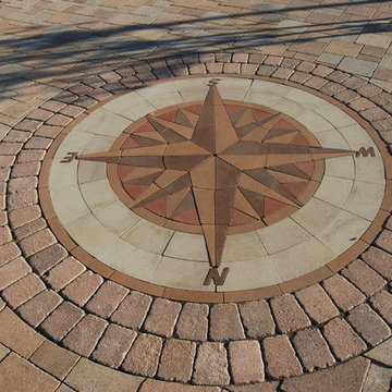Compass Rose Paver - Photos & Ideas | Houzz