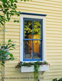 Can yellow with blue trim work on our house?