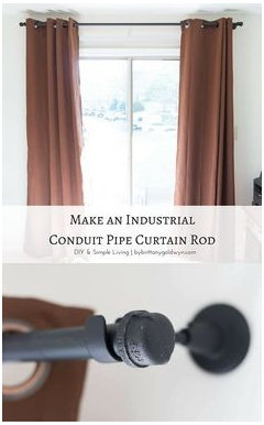 curtain rod color