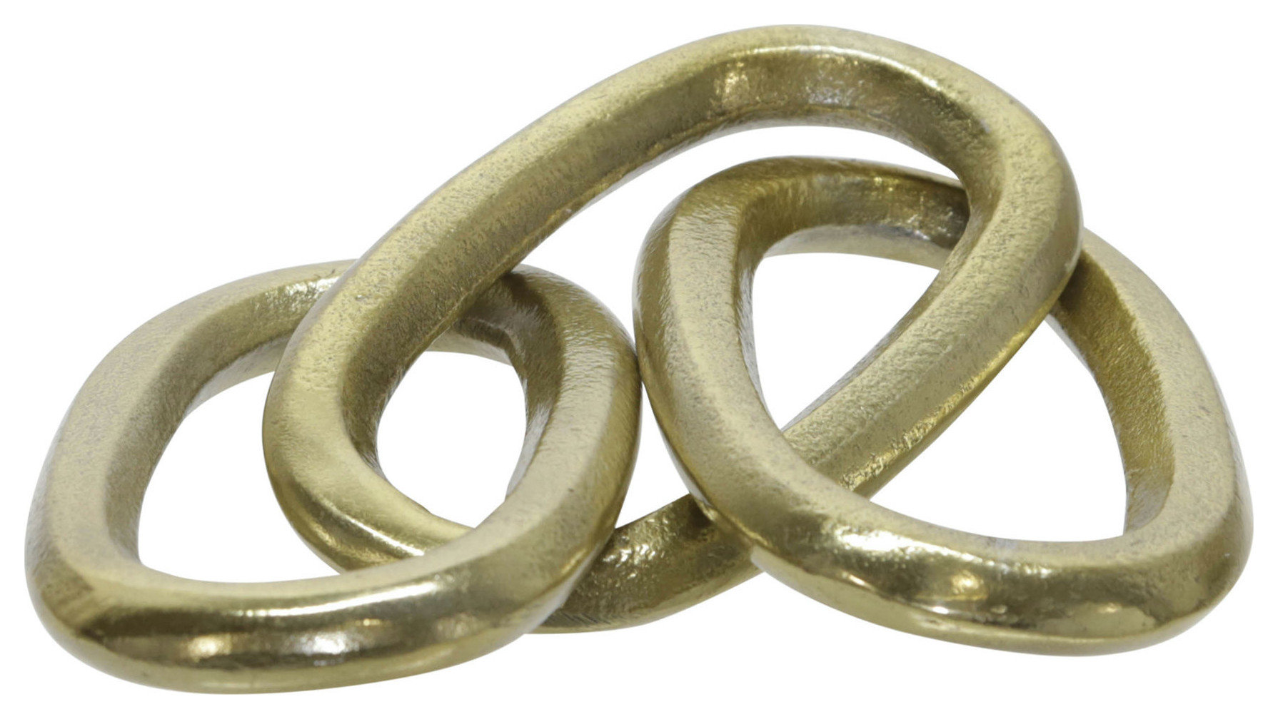 Metal 15" Chain Decor, Gold - Beach Style - Decorative Objects And ...