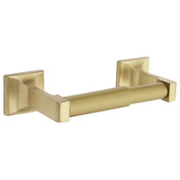 Designers Impressions Eclipse Series Brushed Brass Toilet / Tissue ...