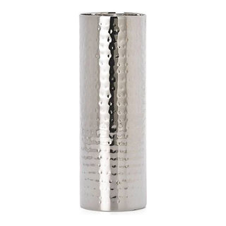 Aladdin Hammered Stainless Steel Pillar Candle Holder, 10 ...