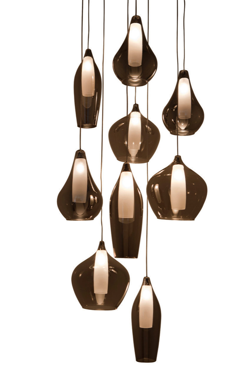 Emma Pendant Light in Chrome by Nuevo - Contemporary - Pendant Lighting ...