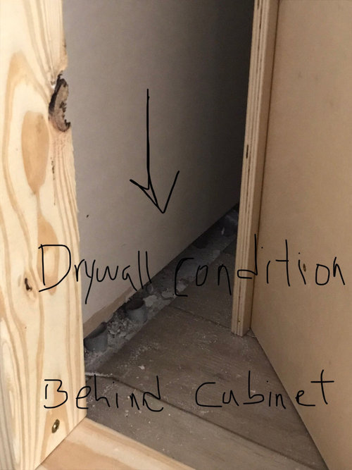 Is it normal to have large gaps between drywall and flooring? | Houzz Forum